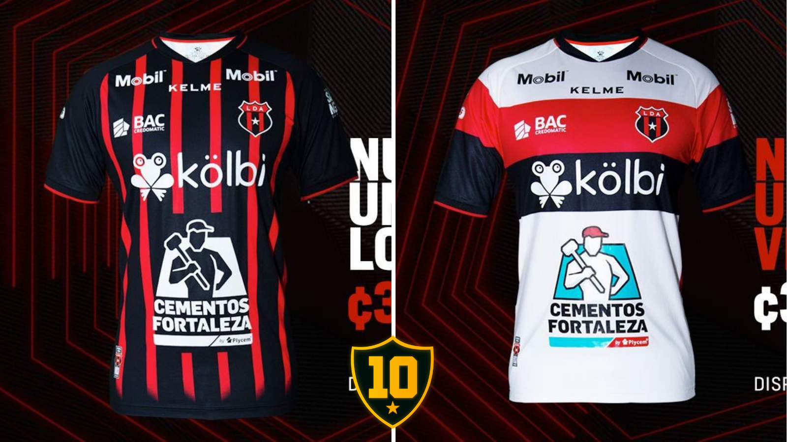 Alajuelense lanza sus nuevos uniformes bajo la campaña "Tierra de ...
