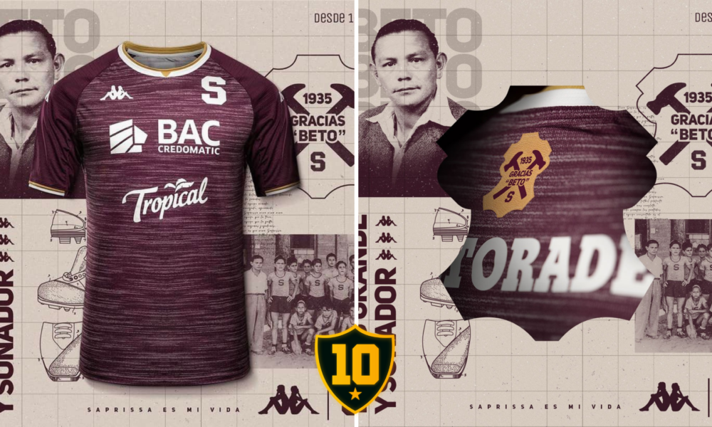 Saprissa lanza su tercer uniforme en homenaje al fundador del equipo ...